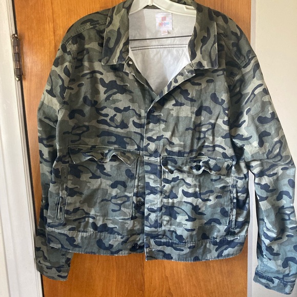 LuLaRoe | Jackets & Coats | Camouflage Mens Jacket | Poshmark